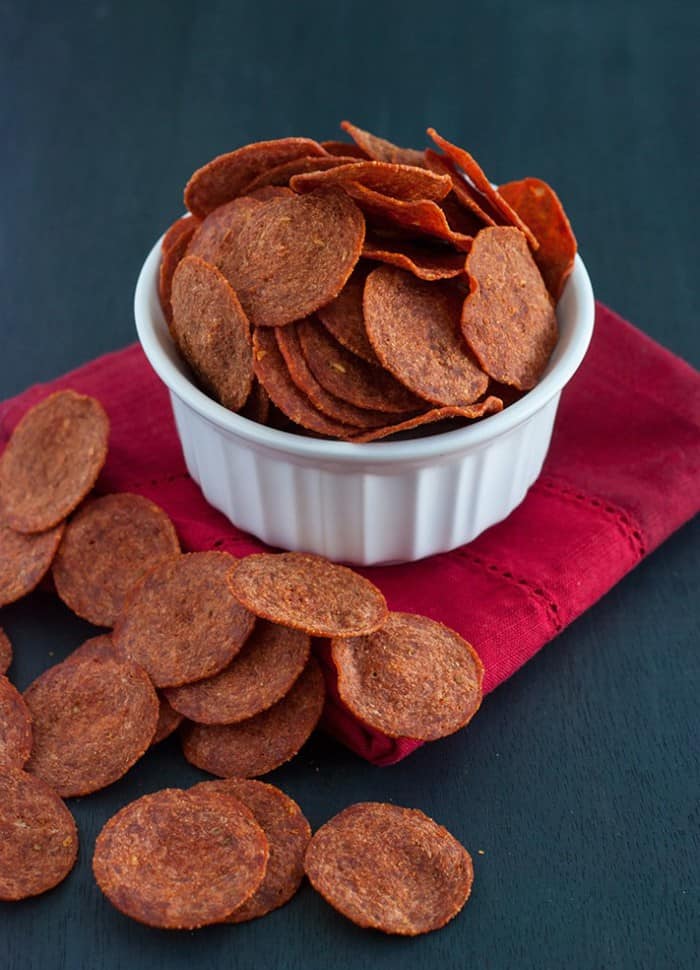 Pepperoni Chips - Original Fool-Proof Instructions For Low Carb Chips